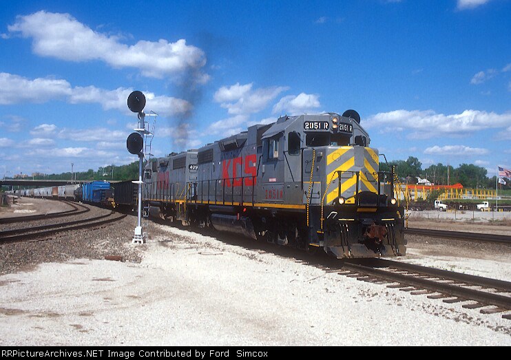 KCS 2051R @ Santa Fe Jct. 2005